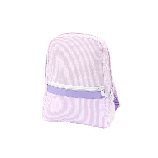 Lilac Preppy Stripe Small Backpack