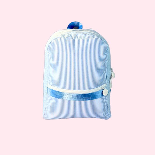 mint blue backpack