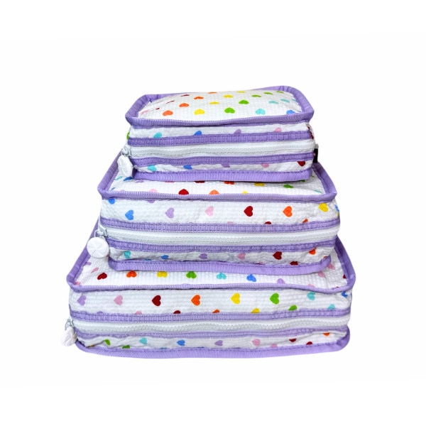 Tiny Hearts Stacking Set | Mint